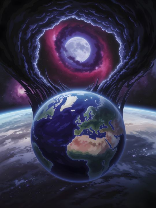 Cosmic Over Earth - Skulls Of Insanity - Digital Art & AI, Fantasy ...