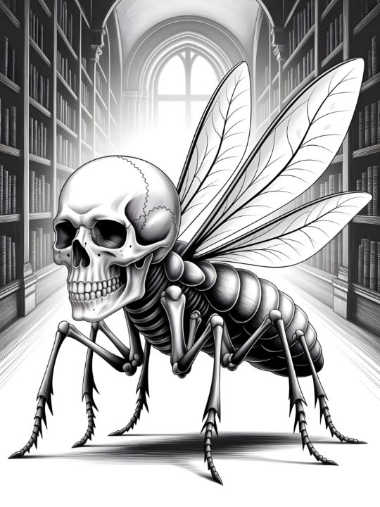 Skull-Headed Insect - Skulls Of Insanity - Digital Art & AI, Fantasy ...