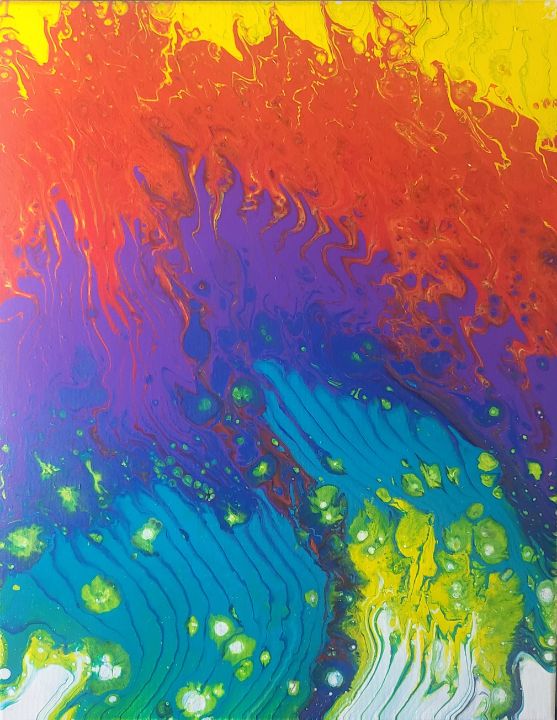 Color Happy - Abstract Expressions By Sōn - Paintings & Prints ...