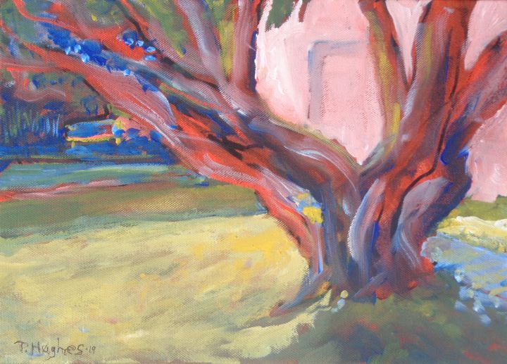 Madrone Tree - Thomas Hughes - Paintings & Prints, Landscapes & Nature ...