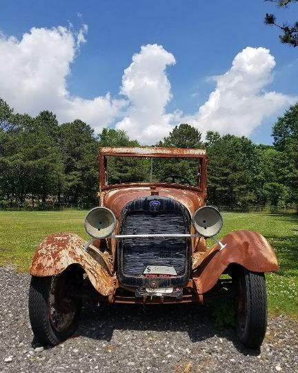 1929 Model A Ford In a Field - Stephen de Moncada - Photography ...
