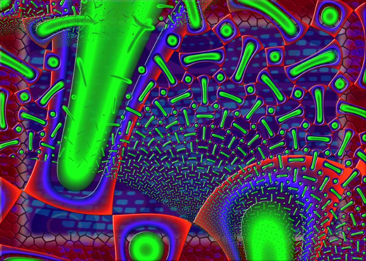 Disco Tech - Bohemian Bound - Digital Art & AI, Abstract, Fractal - ArtPal