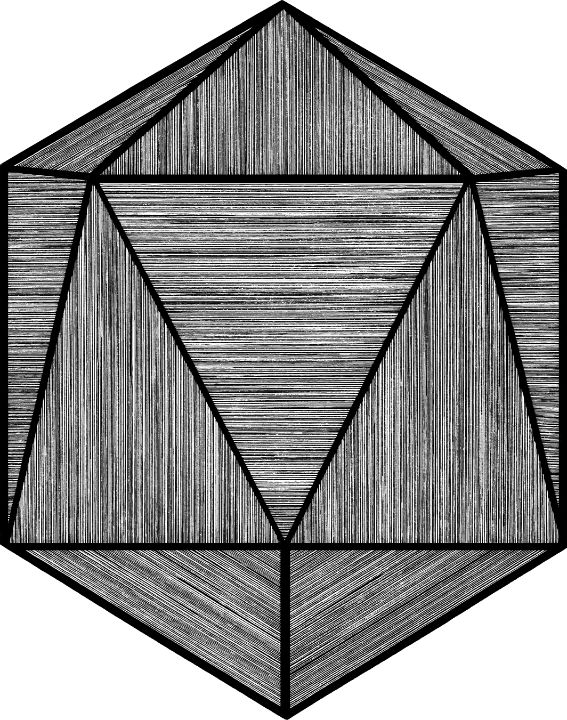 "d20" - alek christopher - Drawings & Illustration, Abstract, Other ...