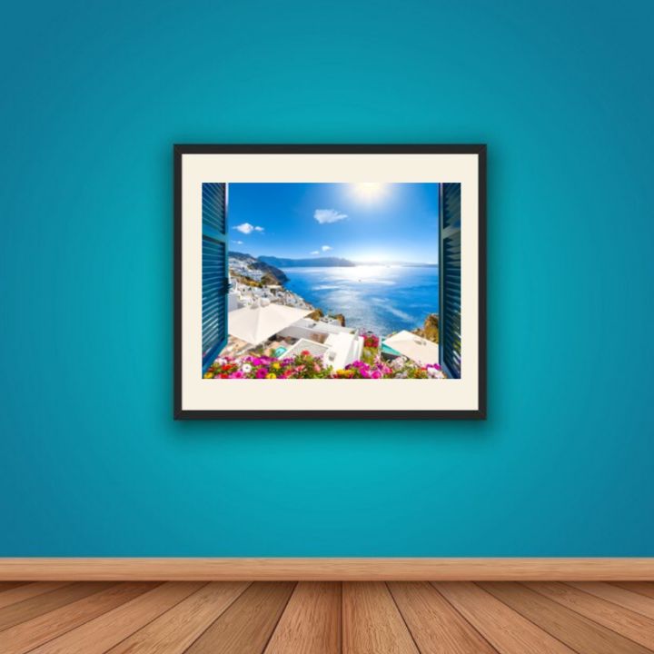 Sea View From Window - ArtsVentures - Photography, Buildings ...