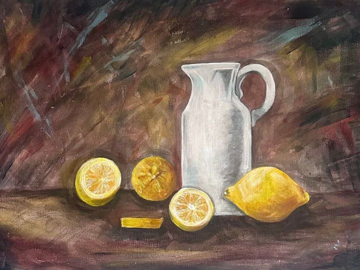 Still Life with Lemons - Mayast3456 - Paintings & Prints, Still Life ...