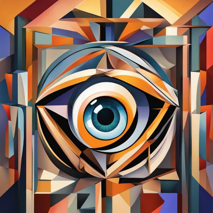 Eyeball - Artistic Vision - Paintings & Prints, Abstract, Fractal - ArtPal