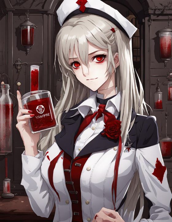 AT THE BLOOD BANK - Artistic Vision - Paintings & Prints, Fantasy ...