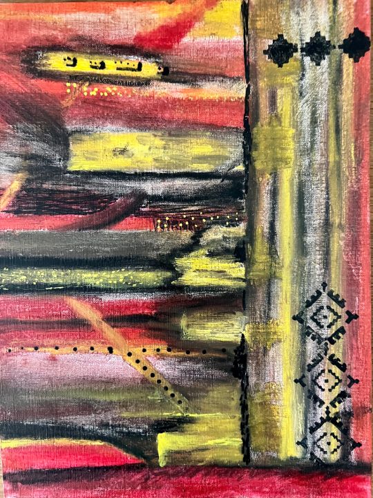 Native blanket - Gail Wagner, Fine Art & Design - Paintings & Prints ...