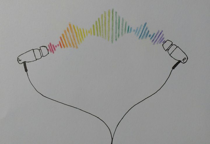Synesthesia Headphones - Skys - Drawings & Illustration, Abstract ...