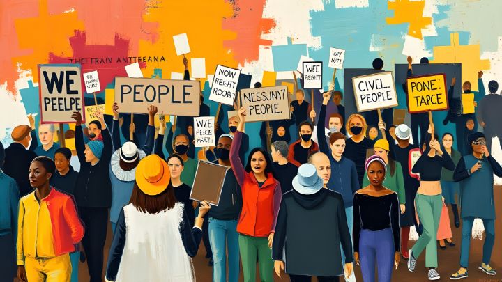 WE, THE PEOPLE, MATTER! - uPSTAIRS @ eRIQS - Paintings & Prints, People ...