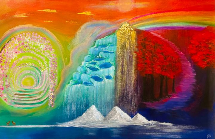 Amy Kam - Paintings & Prints, Drawings & Illustration