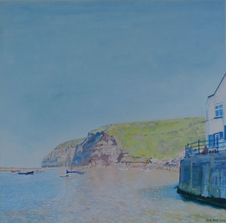 Staiths Harbour. - DAVID A ROE - Paintings & Prints, Landscapes ...