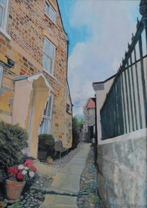 The Bay Hotel. - DAVID A ROE - Paintings & Prints, Buildings ...