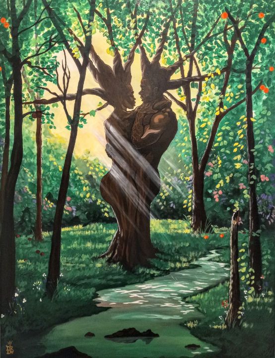 Fruitful Love - Art by Drew - Paintings & Prints, Landscapes & Nature ...