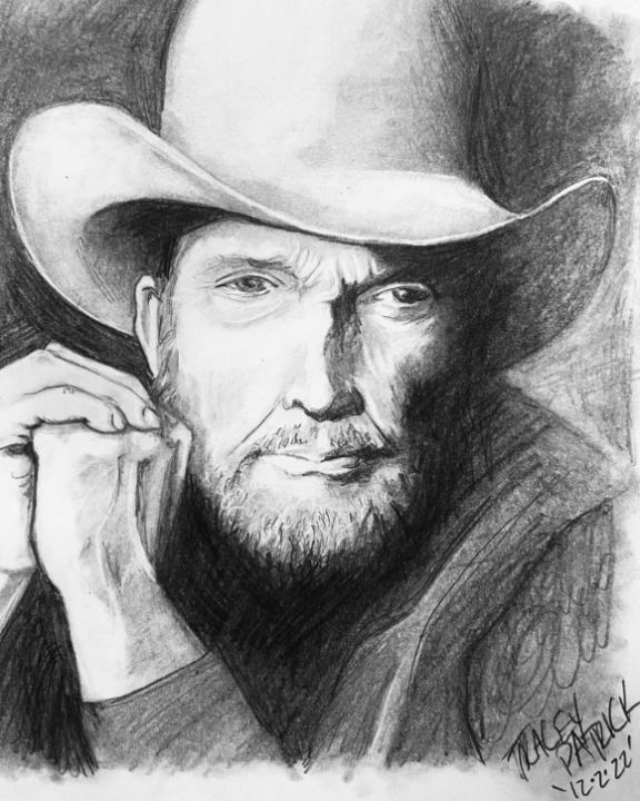 Cowboy - Merle Haggard - T.P.Designs - Drawings & Illustration, People ...