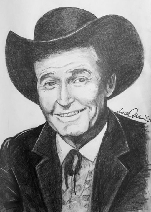 Cowboy - James Garner - T.P.Designs - Drawings & Illustration, People ...