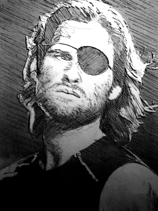 Kurt Russell. - The Art of Louis Shalako - Drawings & Illustration ...