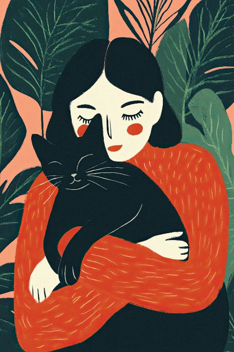 Warm Embrace - the Sunset Archives - Paintings & Prints, Animals, Birds ...