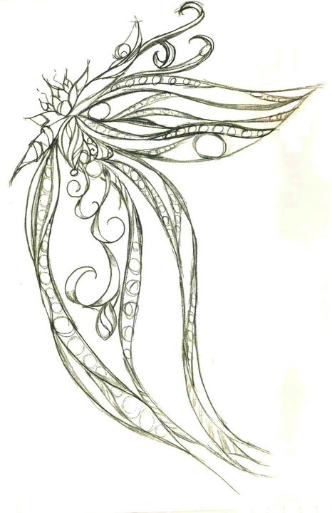 Untitled 09 - Random Doodle Art - Drawings & Illustration, Abstract ...