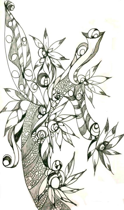 Untitled 22 - Random Doodle Art - Drawings & Illustration, Abstract ...