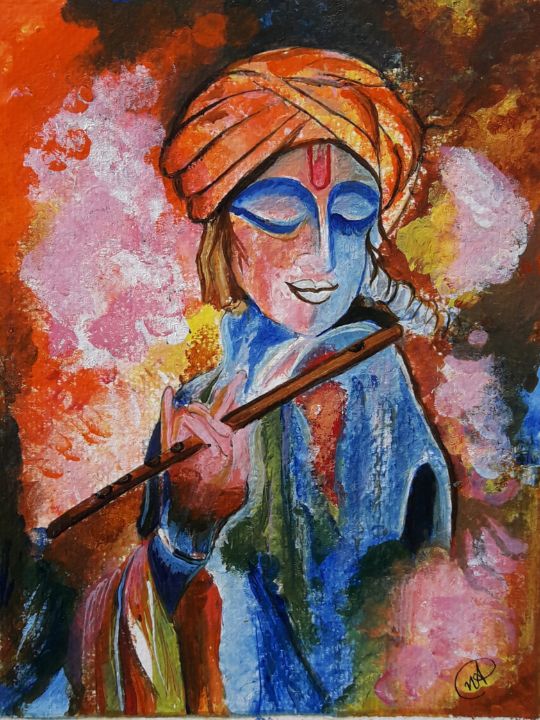 Abstract art with finger - Art is Magic - Paintings & Prints, Abstract ...