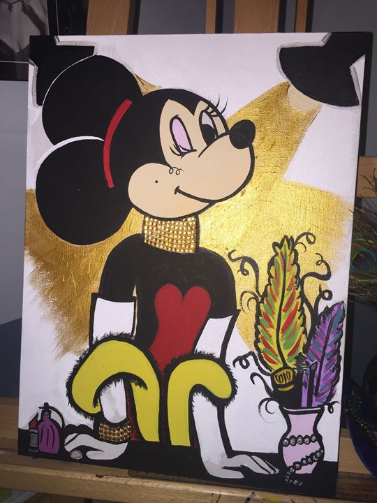 Minnie Monroe - Nia - Paintings & Prints, Fantasy & Mythology, Fantasy ...