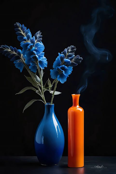 Composition, vase, flowers. - orlando. - Photography, Flowers, Plants ...