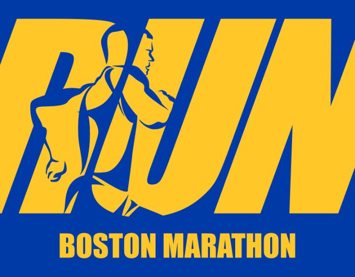 Boston Marathon 6 - Joe Hamilton Sports Art - Digital Art & AI, Sports ...