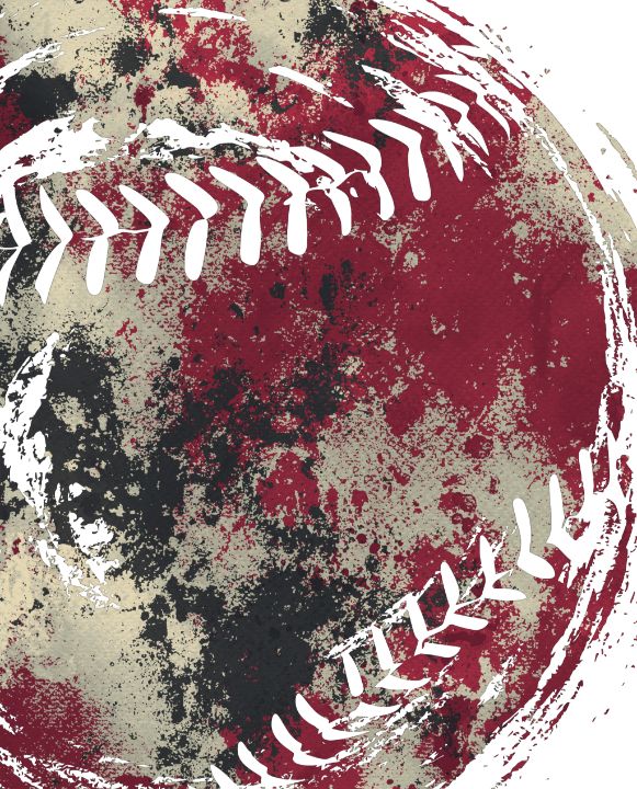 Arizona Diamondbacks Baseball Art - Joe Hamilton Sports Art - Digital ...
