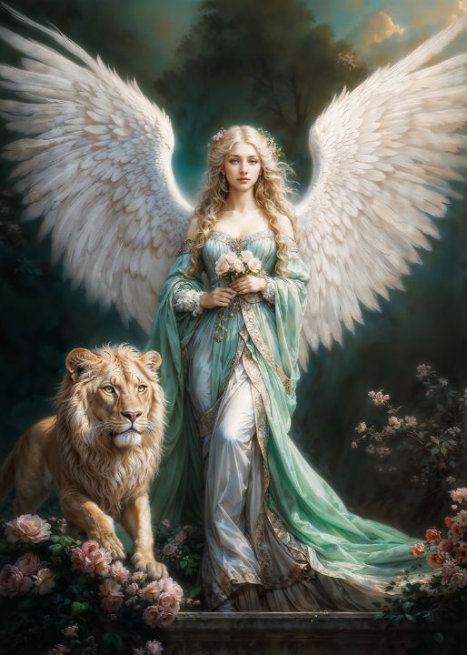 Archangel Ariel - AliceWhite - Digital Art & AI, Religion, Philosophy ...