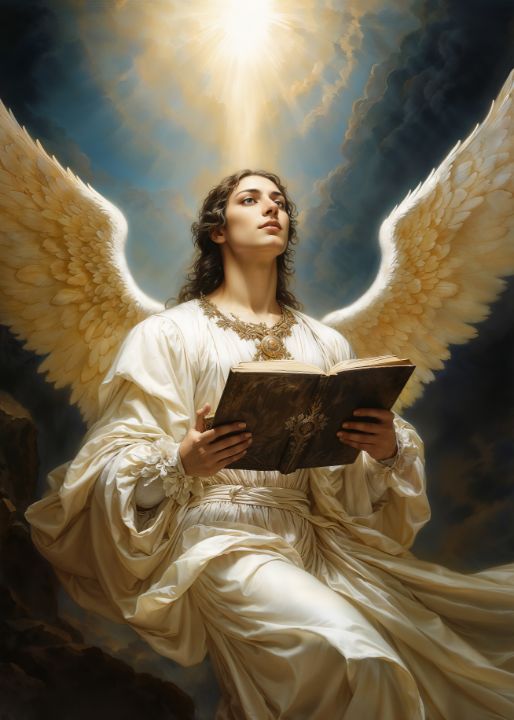 Archangel Uriel - AliceWhite - Digital Art & AI, Religion, Philosophy ...