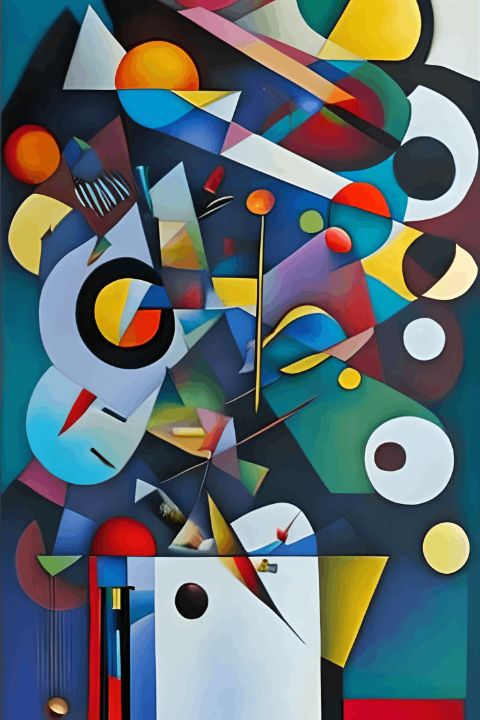 Chromatic Connections Abstract - Life & Things - Digital Art, Abstract ...