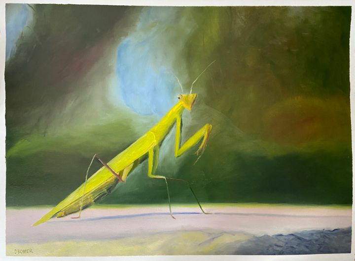 Mantis - David Bowker - Paintings & Prints, Landscapes & Nature, Other ...