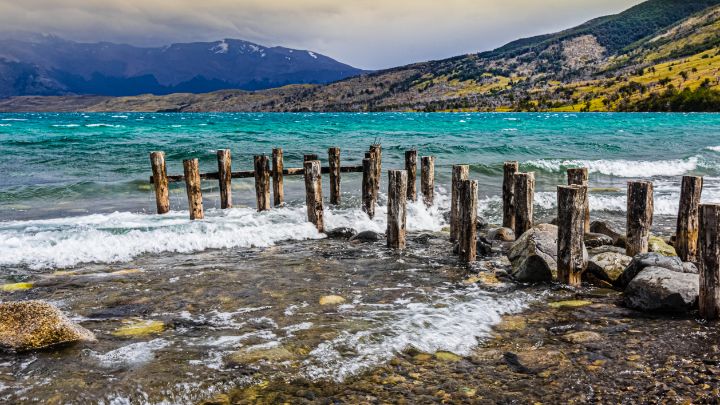 Former jetty in Laguna Azul, Chile - Lyl Dil Creations - Photography ...