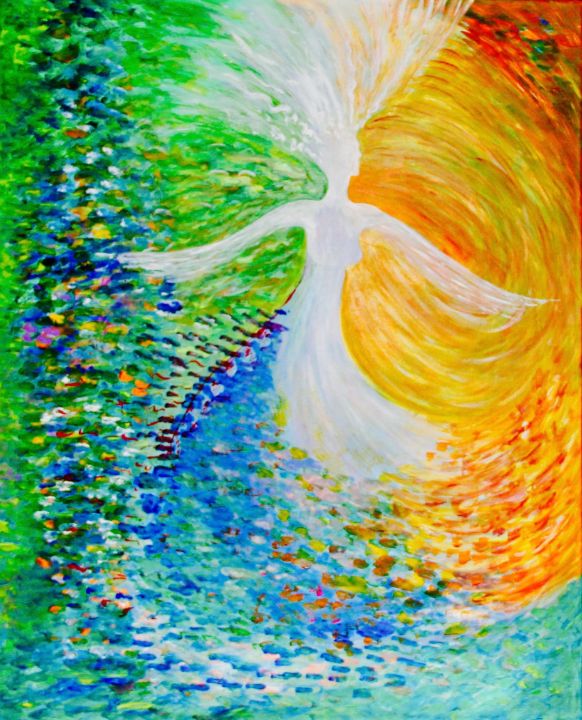 Rising Spirit - Dreamer's Suite - Paintings & Prints, Fantasy ...