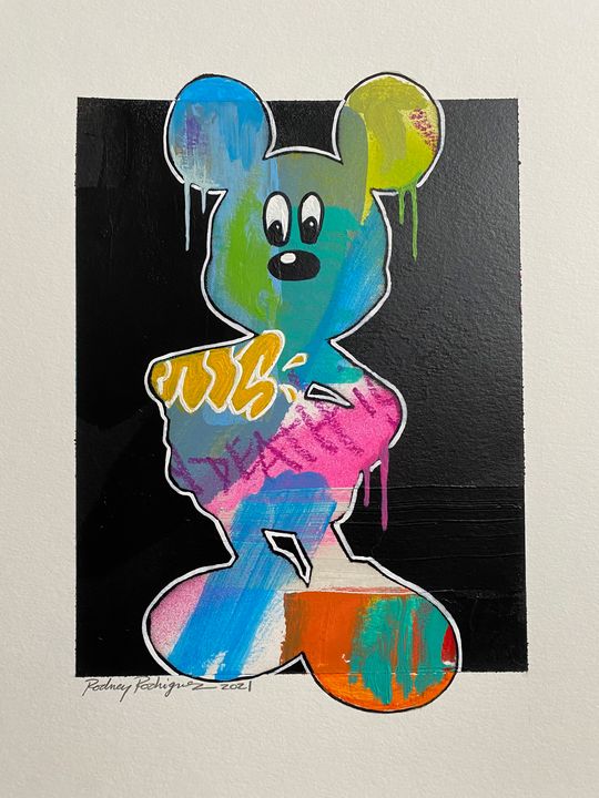 #2 The Mouse Series - PANIC Rodriguez - Paintings & Prints, People ...