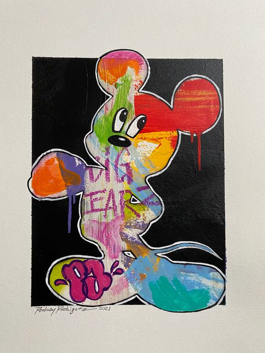#3 The Mouse Series - PANIC Rodriguez - Paintings & Prints, People ...