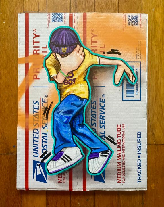 Top Rocking - PANIC Rodriguez - Paintings & Prints, People & Figures ...
