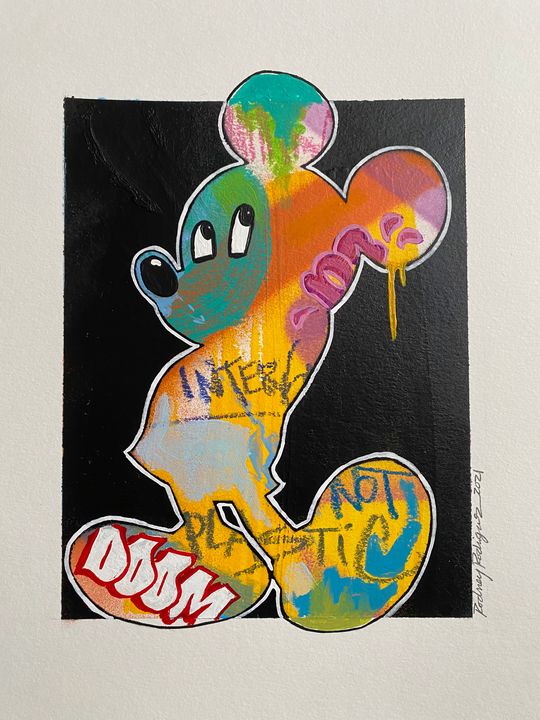 #5 The Mouse Series - PANIC Rodriguez - Paintings & Prints, People ...