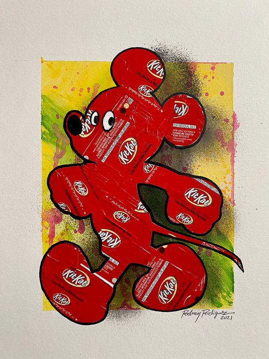 #8 The Mouse Series - PANIC Rodriguez - Paintings & Prints, People ...