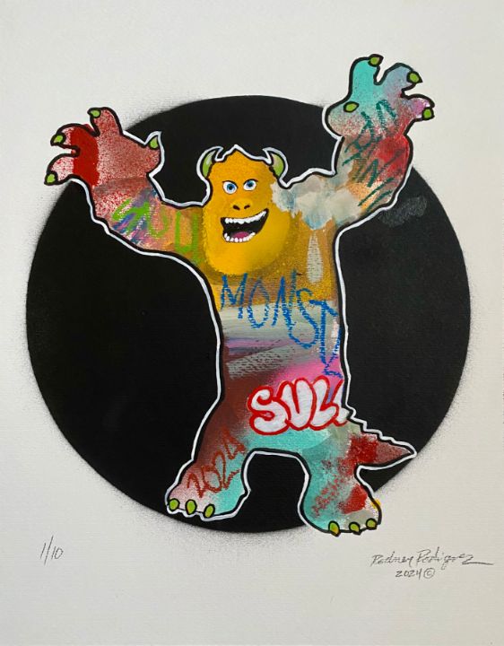 Sully BLACK - PANIC Rodriguez - Paintings & Prints, People & Figures ...