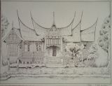 Minangkabau House - artrosie! - Paintings & Prints, Buildings ...