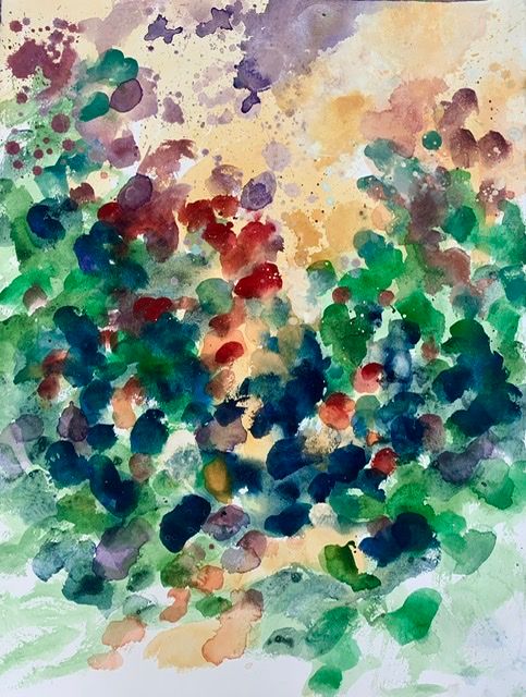 Living in the Country - David Sears - Paintings & Prints, Abstract, Landscape - ArtPal