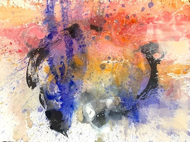 Broken Circle - David Sears - Paintings & Prints, Abstract, Irregular ...