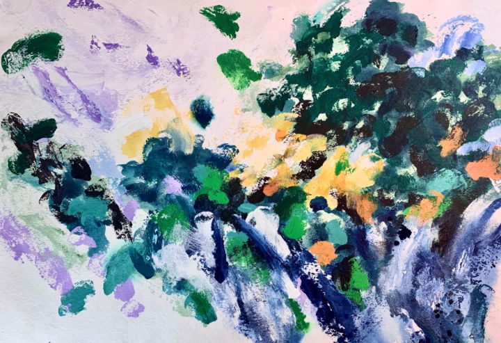 Sunday Drive - David Sears - Paintings & Prints, Abstract, Landscape ...