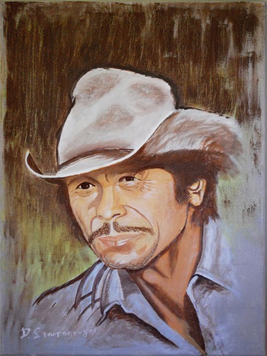 Charles Bronson - Lusso Art - Paintings & Prints, People & Figures ...