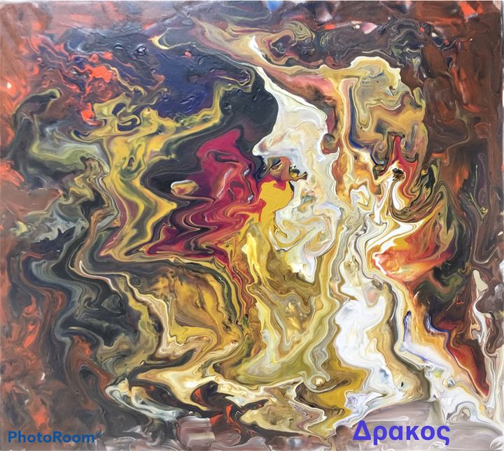 Δράκος - Lusso Art - Paintings & Prints, Fantasy & Mythology ...