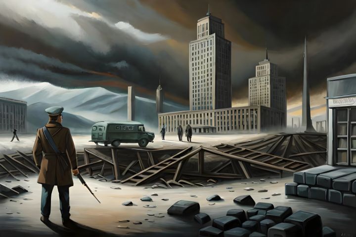 War's Aftermath Oil Painting Style - Asharibkhan789 - Digital Art & AI ...