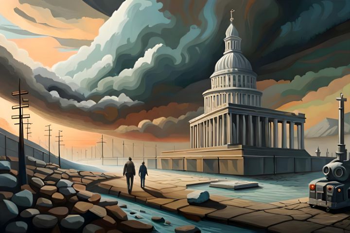 Aftermath of War Oil Painting Style - Asharibkhan789 - Digital Art & AI ...