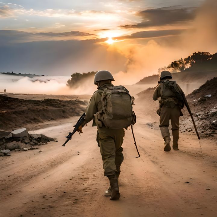 soldiers in desert - Asharibkhan789 - Digital Art & AI, Entertainment ...